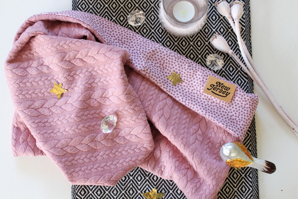 Kuschel-Loop nähen: Strick trifft Jersey – undiversell